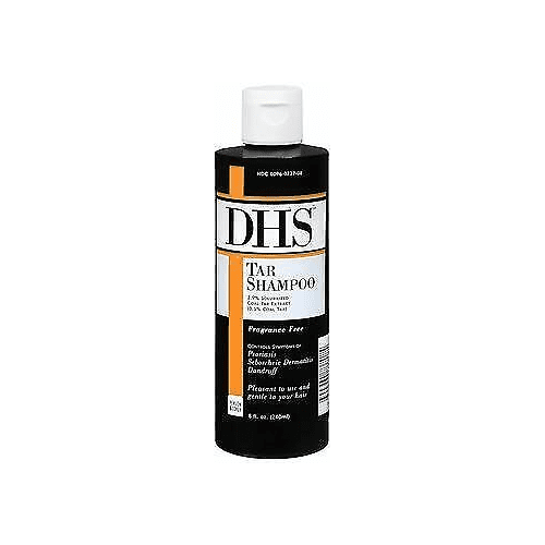 "DHS Coal Tar Dandruff & Seborrheic Dermatitis Relief Shampoo 8 oz, 5 ...
