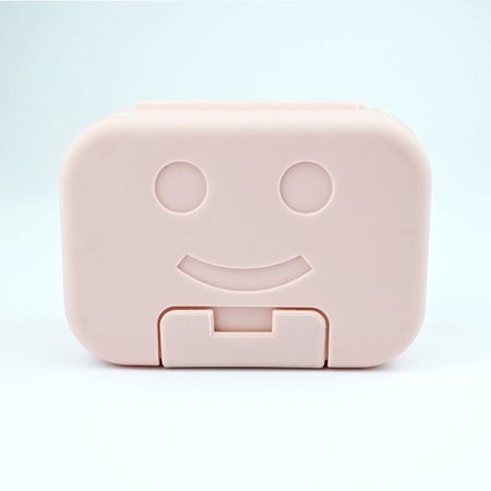 SHAR Plastic Soap Dish Soap Case Box with Lid for Bathroom Sink Travel ...