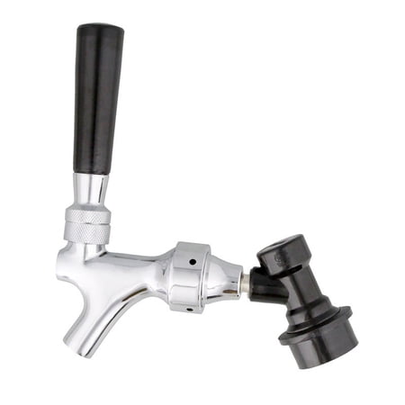 Beer tap, stainless steel, with ball lock, chrome body HUSERYT ...