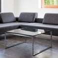 Dulles Glass 22 Square Glass Table Top Tempered 12 Thick Bevel Polished Glass Eased