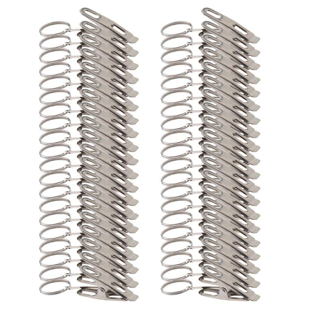 40s DIY Curtain Clips Clothespin With Hook Spring Clamp Durable ...