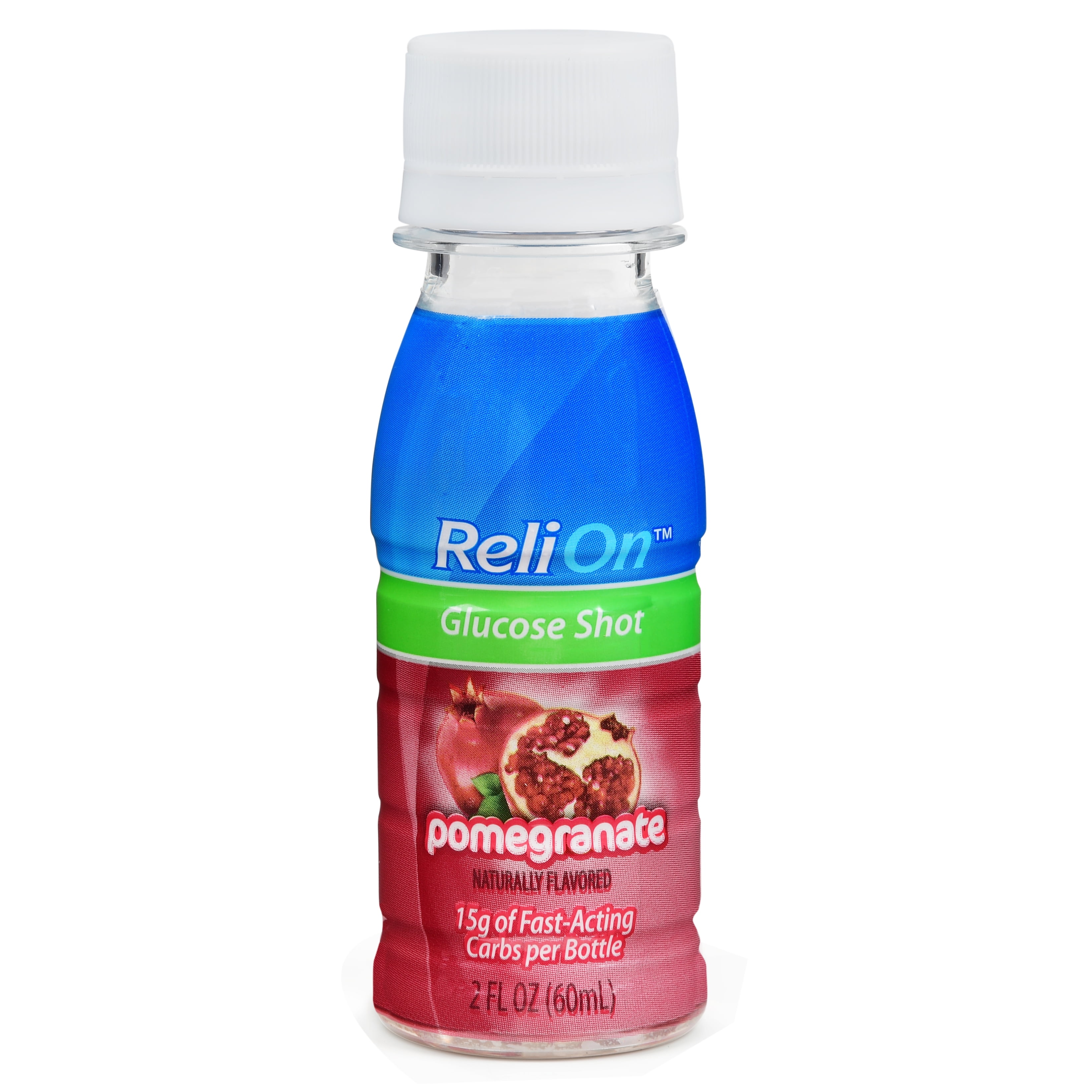 ReliOn Pomegranate Glucose Shot, 2 Oz - Walmart.com