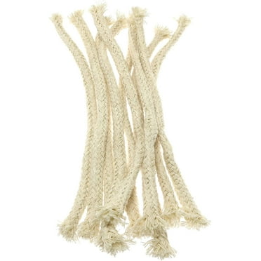 12 Foot Oil Lamp Wick, 4 Rolls 3/4" Inch Cotton Lantern Wick Oil Latern ...