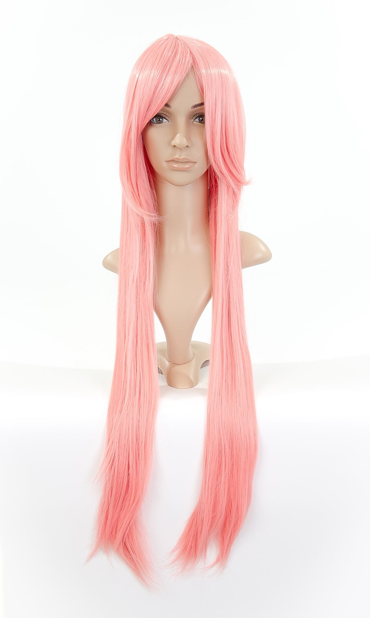 Pink Long Length Anime Cosplay Costume Wig