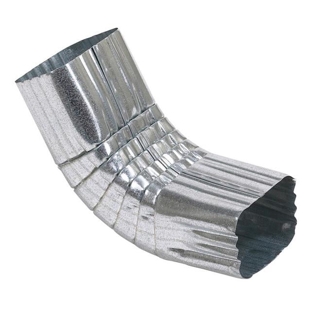 29264 2 x 3 in. Downspout A Elbow Galvanized- pack of 15 - Walmart.com