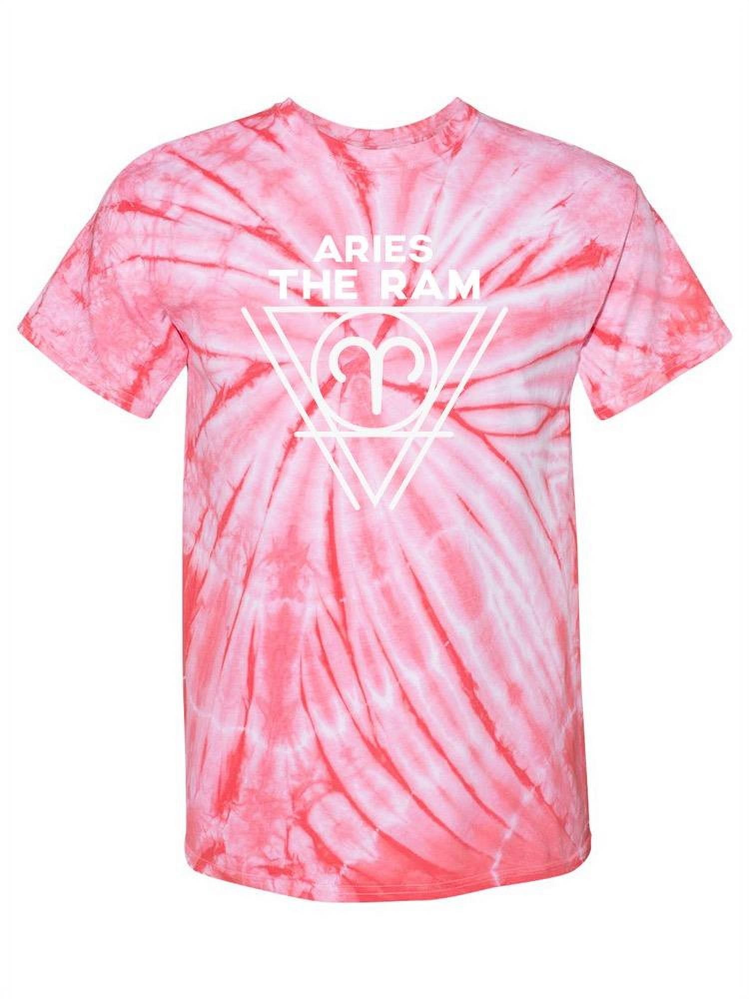 Aries The Ram Tie-Dye Cyclone Men -Smartprints Designs, Male Medium ...