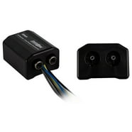 Speaker Wire to RCA Hi/Low Adapter Converter Line Level Output Audio ...