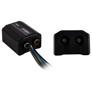 Speaker Wire to RCA Hi/Low Adapter Converter Line Level Output Audio ...