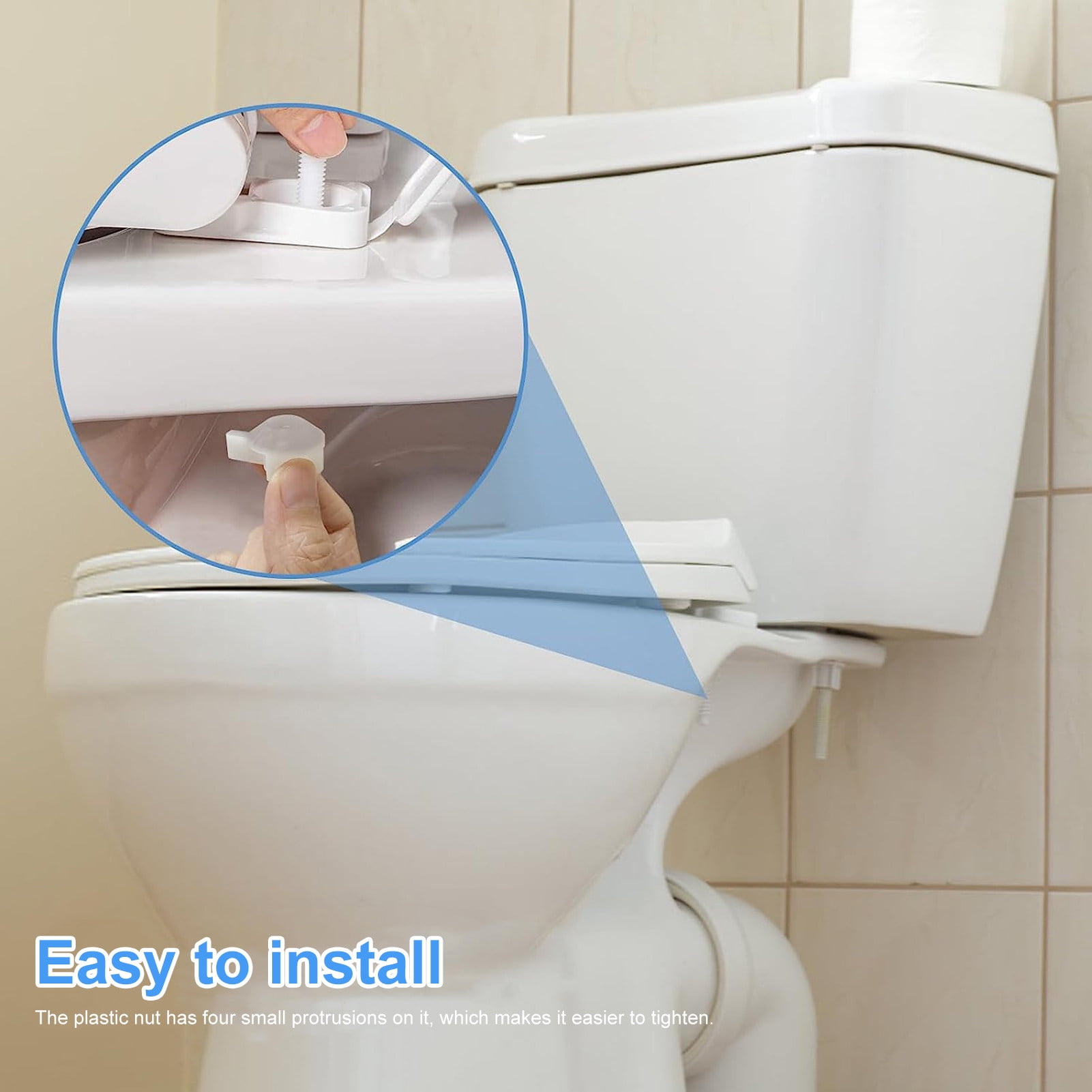 Click here for Yaomobb Toilet Seat Lid Hinge Bolt Universal Toile... prices
