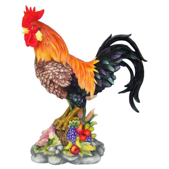6 Foot Metal Rooster