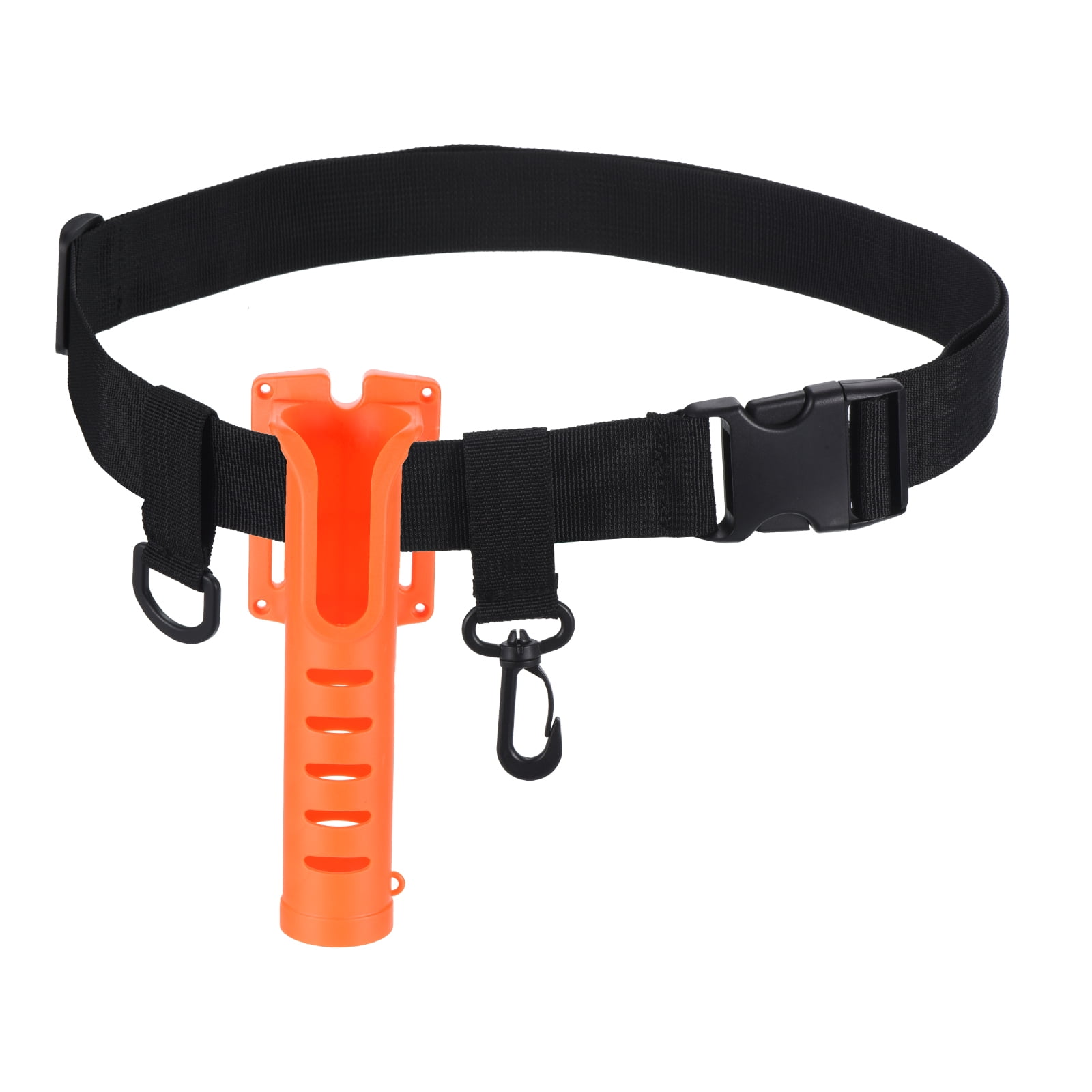 Uxcell Adjustable Fishing Waist Rod Holder Belt Wading Strap Pole ...