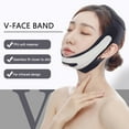 Facial V-Face Band with Chin Point Design for Women Beauty Tools (Black ...