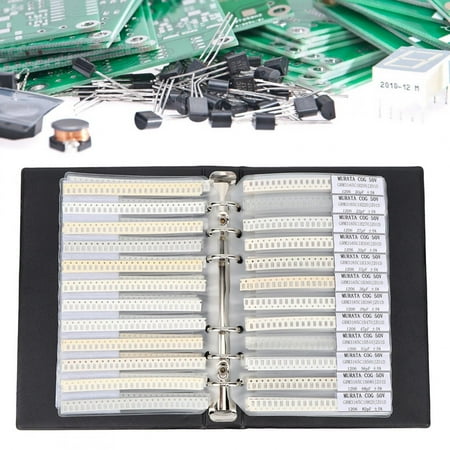 80 Value 1206 Series Black Sample Book Capacitors Sample Book ...