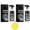 120ml Car Wheel Rust Remover – Brake Dust and Iron Cleaner for Tires ...