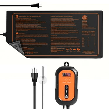 AC Infinity SUNCORE S3, Waterproof Seedling Mat with Heat Controller 10 ...