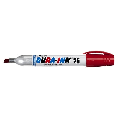 Dura-Ink 25 King Size Markers, Red, 1/4 In, Felt | Bundle of 2 Each ...