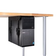 Monoprice Computer Case CPU Tower Holder, Adjustable Under Desk Mount ...
