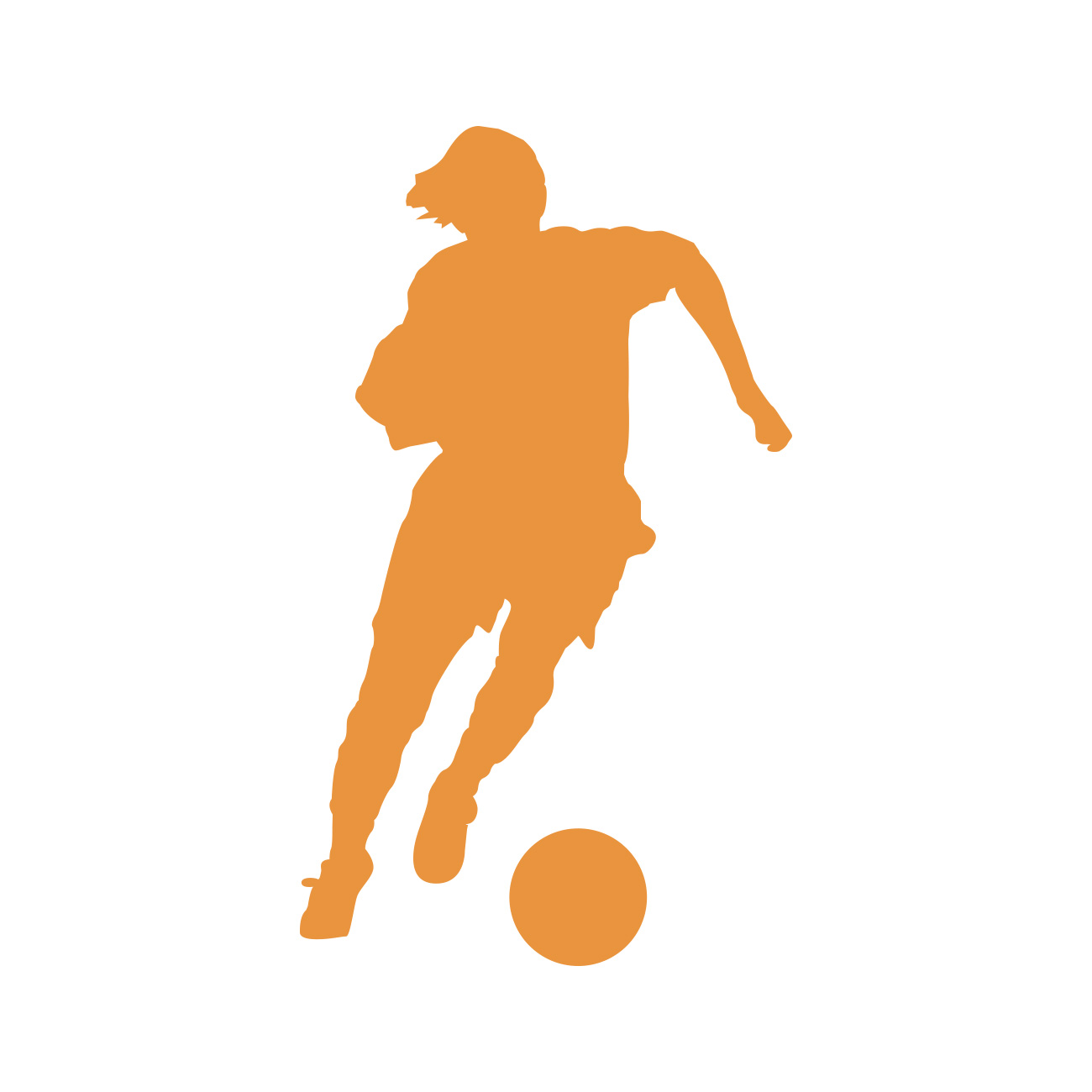 Womens Soccer Sticker Decal Die Cut - Self Adhesive Vinyl ...