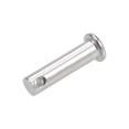 Uxcell Single Hole Clevis Pins - 8mmx30mm Flat Head 304 Stainless Steel ...
