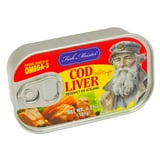 Fish Meister - Authentic COD LIVER Canned in Oil 4.27oz/121g | Natural ...