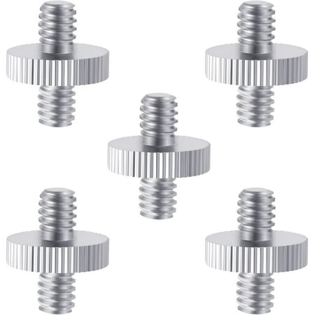 Neewer 2-Pack Screw Adapter Set, 1/4' Male to 3/8' Female and 3/8' Male ...