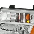 AKKON Chrome Headlights Pair for 2005-2008 Frontier & 2005-2007 ...