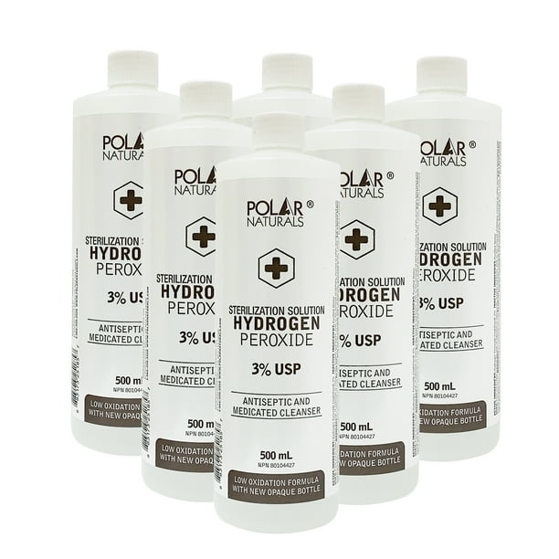 Polar Naturals MADE IN CANADA 473ml Hydrogen Peroxide 3% USP - Walmart.ca