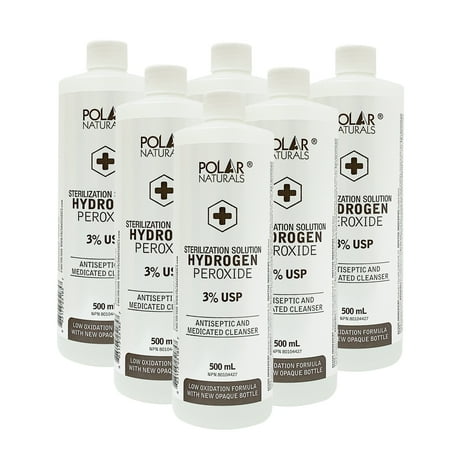 Polar Naturals MADE IN CANADA 473ml Hydrogen Peroxide 3% USP - Walmart.ca