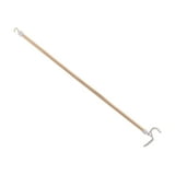 DMI Wood Dressing Aid Stick with Metal and Vinyl Hooks, Zipper Assist ...