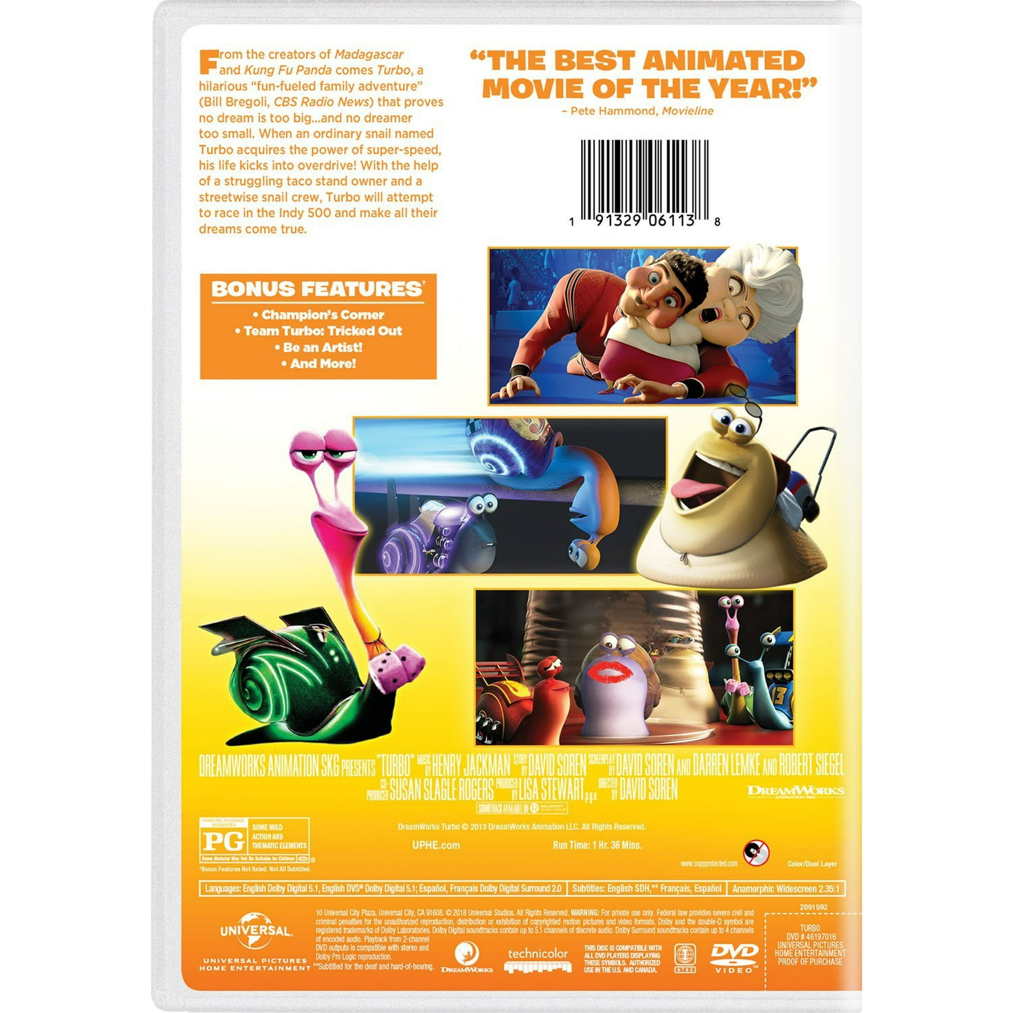 Turbo Dvd Cover Art