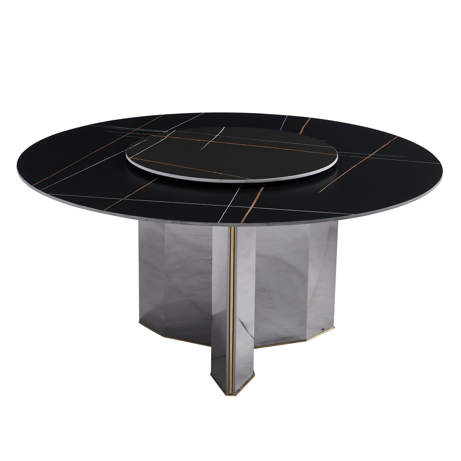 Mesa de Comedor Tisha Negro - Kessa Muebles | Bodega Aurrera en línea