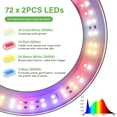 Grow Light for Indoor Plants, Dual-Head Plant Light for Plants Growing ...