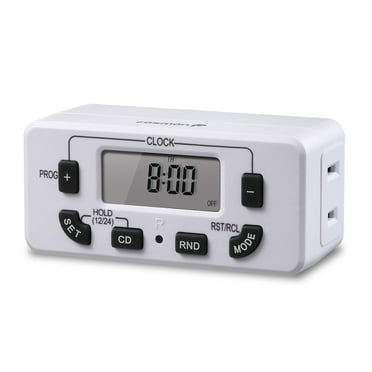 Prime Wire & Cable Programmable Electric Appliance In-Wall 60 Minute ...