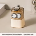 Cute cartoon style toothpick holder, push-type toothpick box, large ...