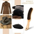 2 Pcs Felt Hat Brush Wooden Cowboy Hat Horse Hair Brush for Cleaning ...