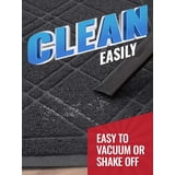 iPrimio Cat Litter Mat with Plaid Design - Jumbo Size (42"x 35 ...