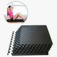 Walmart 12 Pack Interlocking Gym Foam Mat Floor Tiles, EVA Foam Padding ...