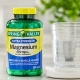 Spring Valley Magnesium Bone & Muscle Health Dietary Supplement Tablets ...