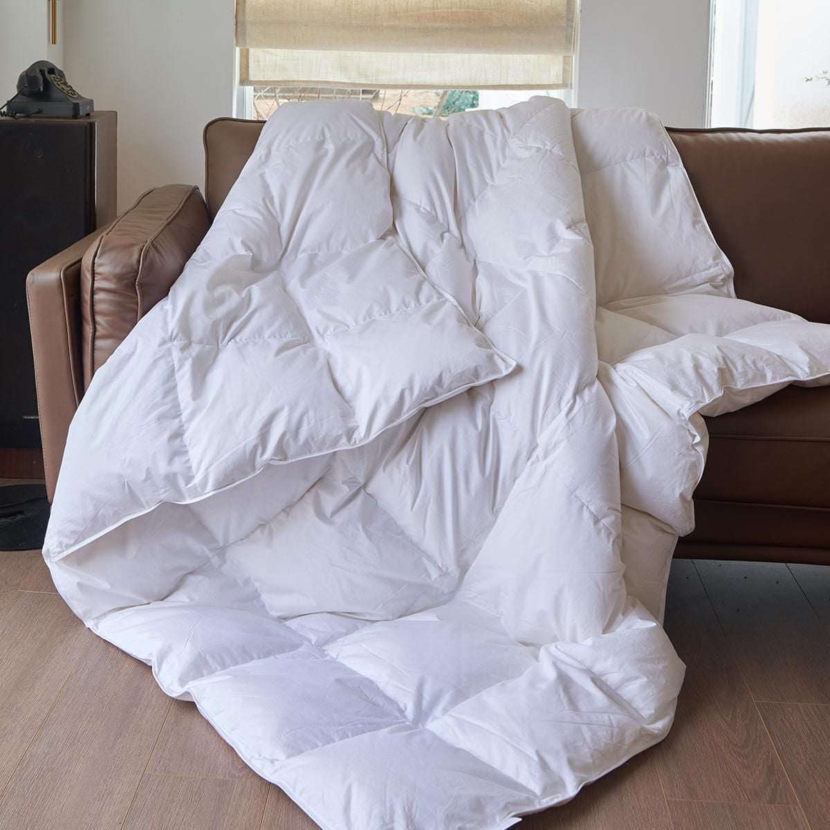 Click here for Royal Elite All-Season White Feather And Down Duve... prices