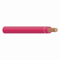 THHN Building Wire, Copper, 6 AWG, 1C, Red, Stranded, 100 ft 20495820 ...