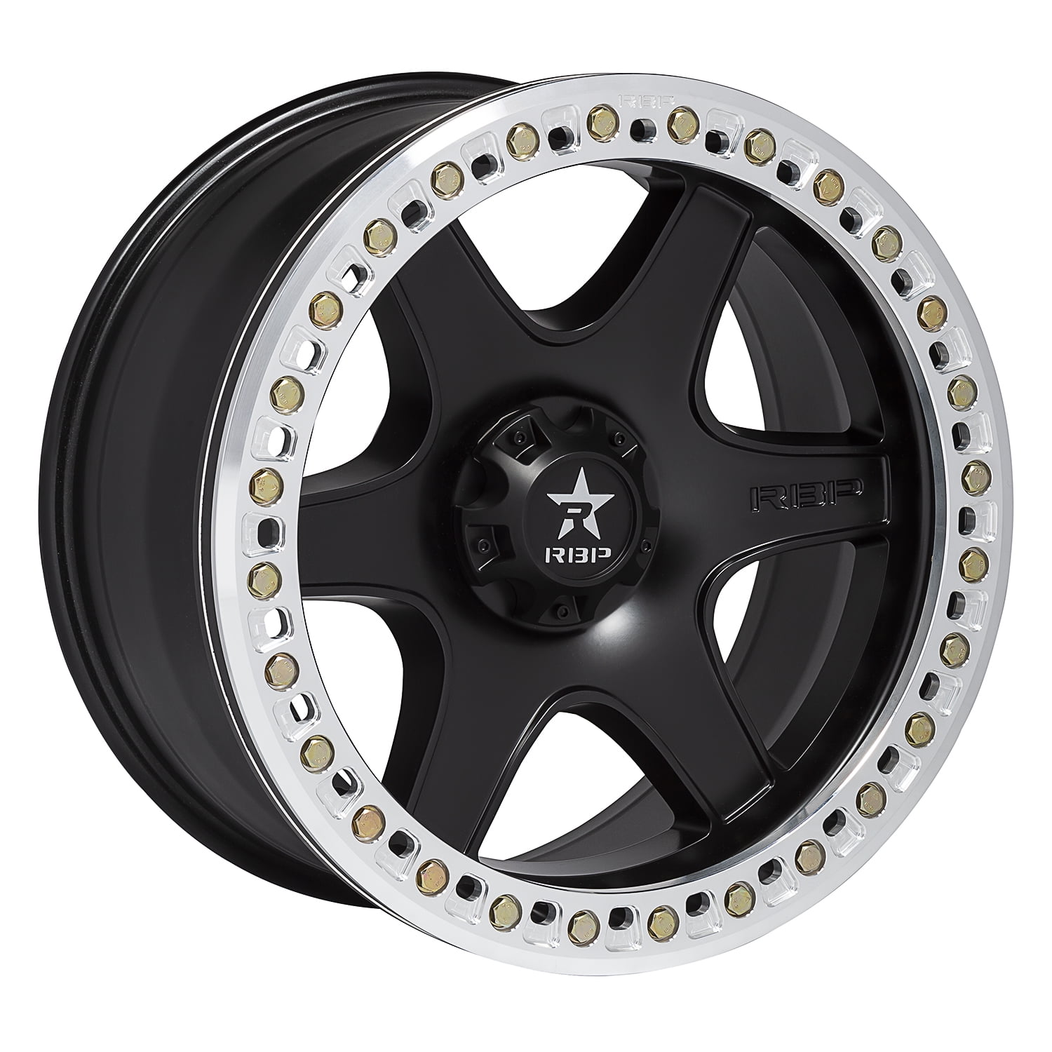 RBP Wheels - 17x9 Black Cobra Wheel with Machined Ring - Walmart.com