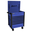 Westward Rolling Tool Cabinet, Blue,Heavy Duty 32H854 - Walmart.com