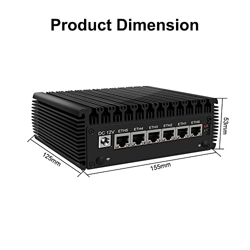 Buy 6X Intel I225 2.5G Ethernet Netgate Firewall Appliance Micro PC ...