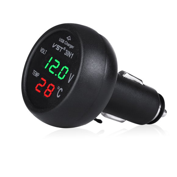 Cigarette Lighter Voltmeter