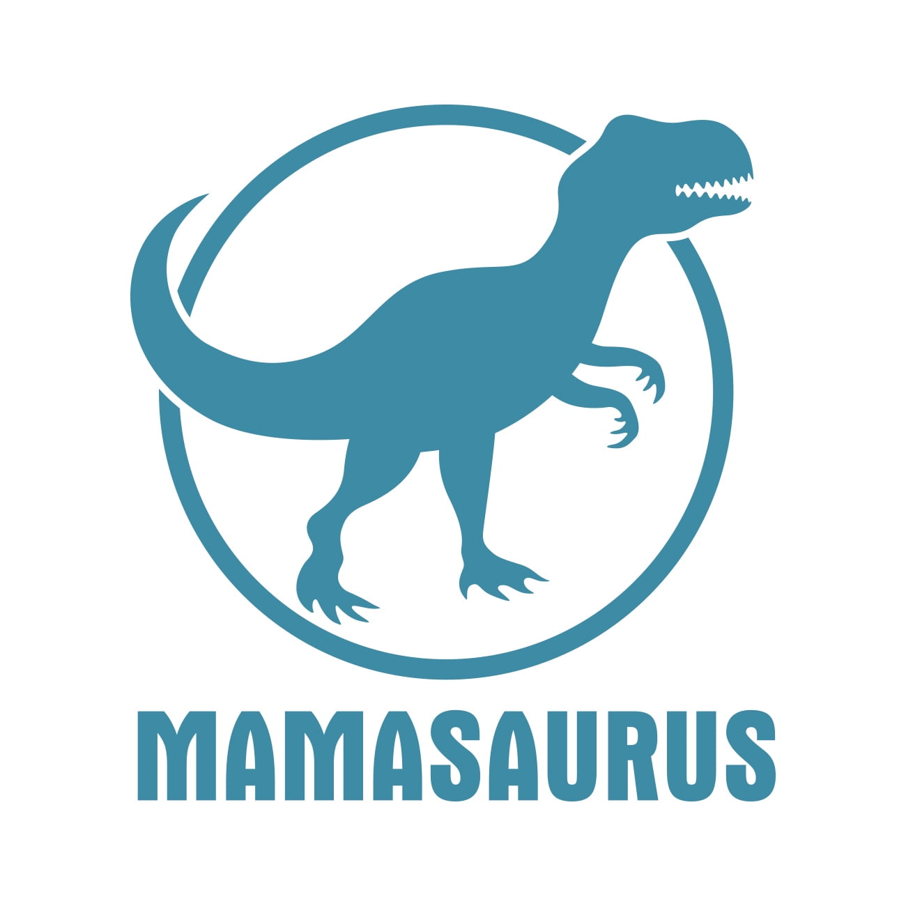 Mamasaurus Sticker Decal Die Cut - Self Adhesive Vinyl - Weatherproof ...