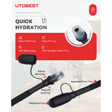 UTOBEST 2L Hydration Bladder, TPU Water Reservoir, Leakproof Hydration ...