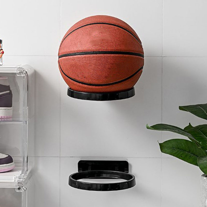 Racing Butterfly Wall Mounted Basketball Storage Rack Plastic Football ...