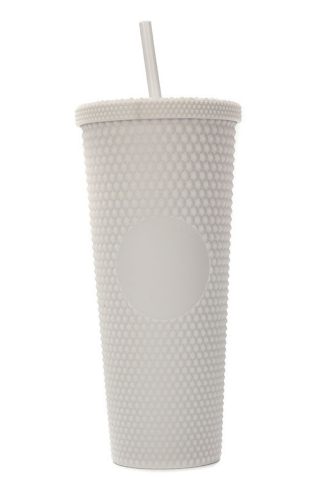 Matte Studded Cup, Happon 24 oz Plastic Studded Tumbler with Lid and ...