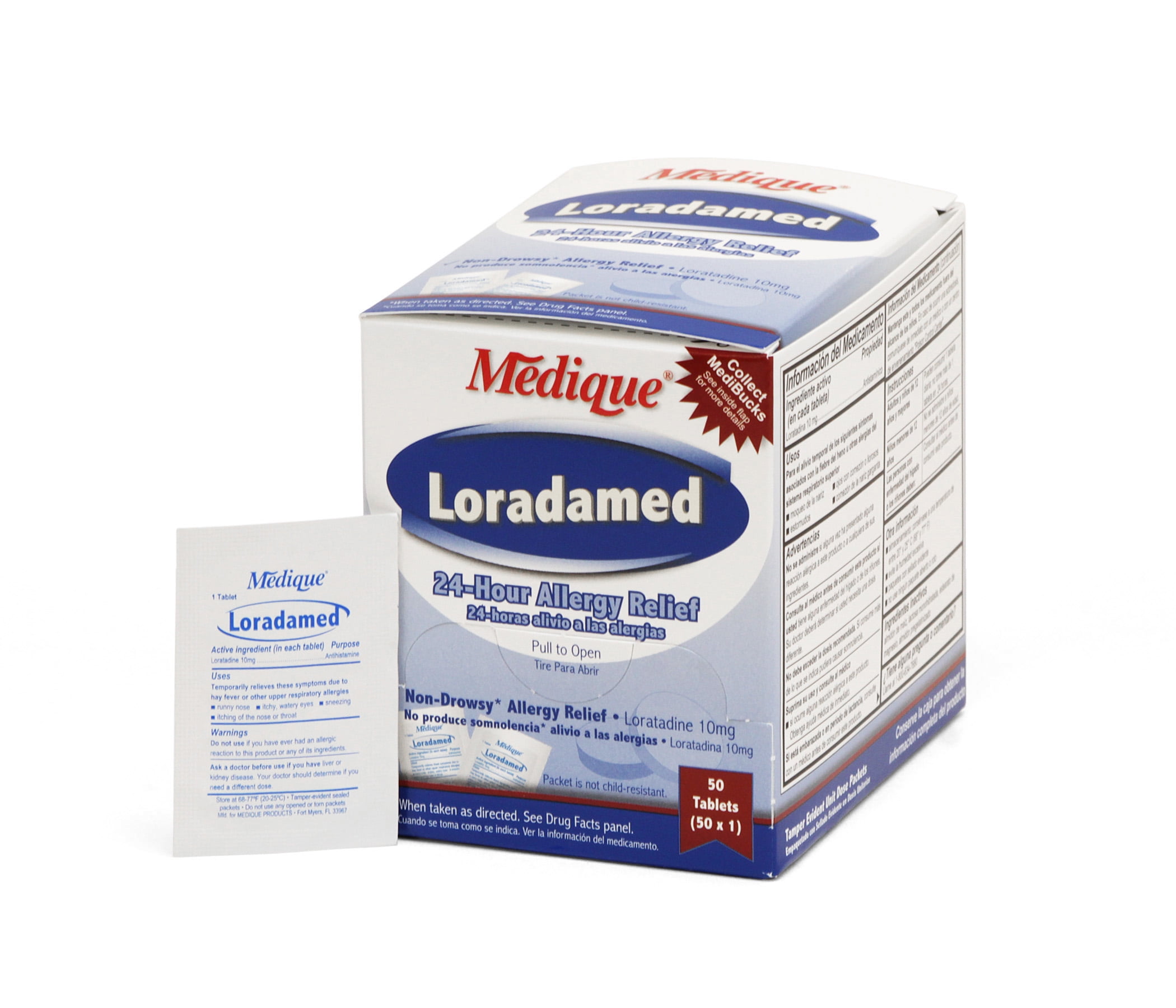 Loradamed 50ct - Walmart.com