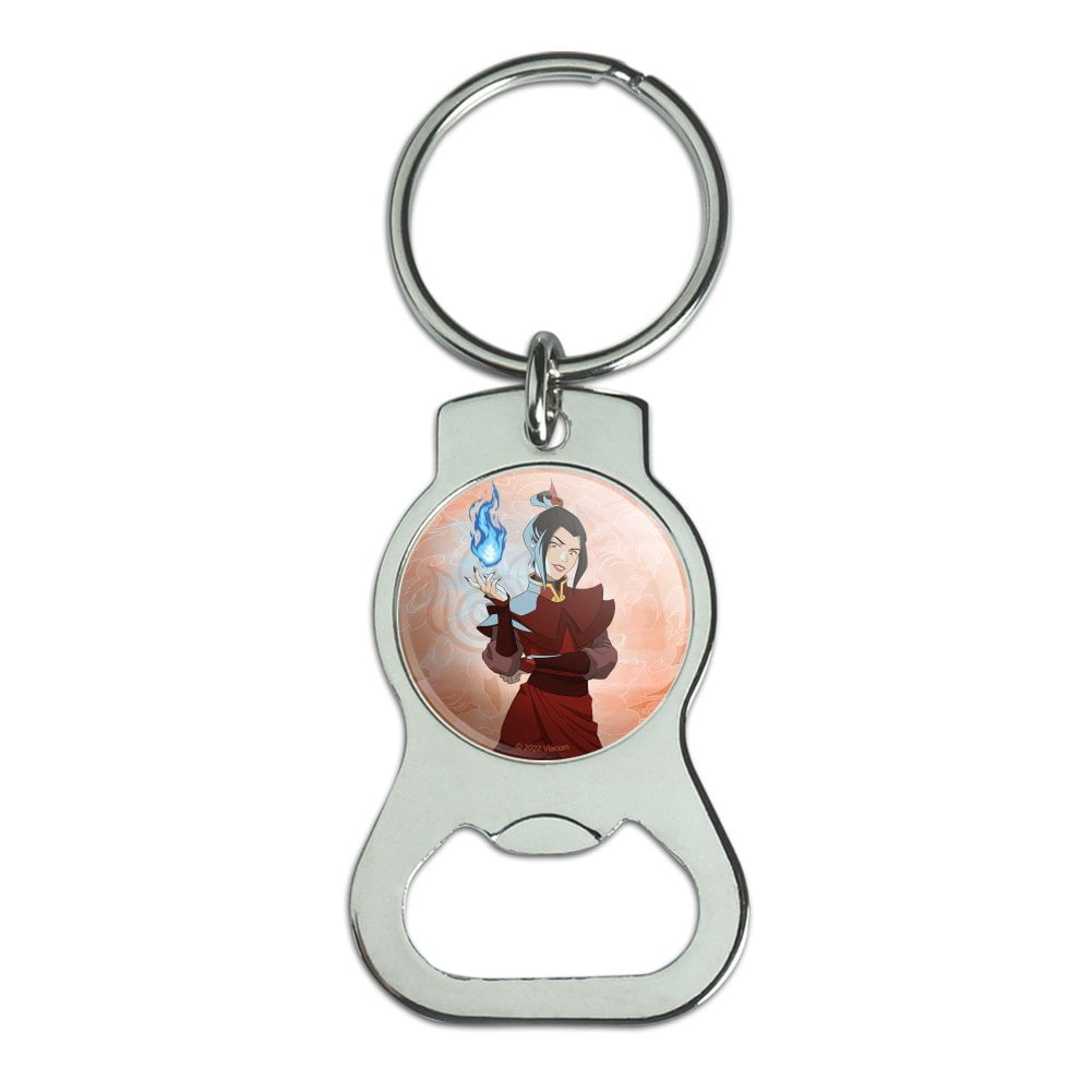 Avatar the Last Airbender Azula Keychain with Bottle Cap Opener ...